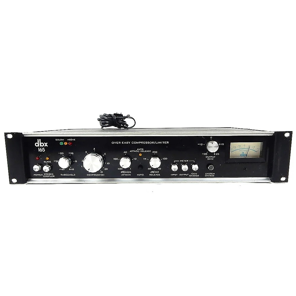 Dbx 165 Over Easy Compressor Limiter Reverb