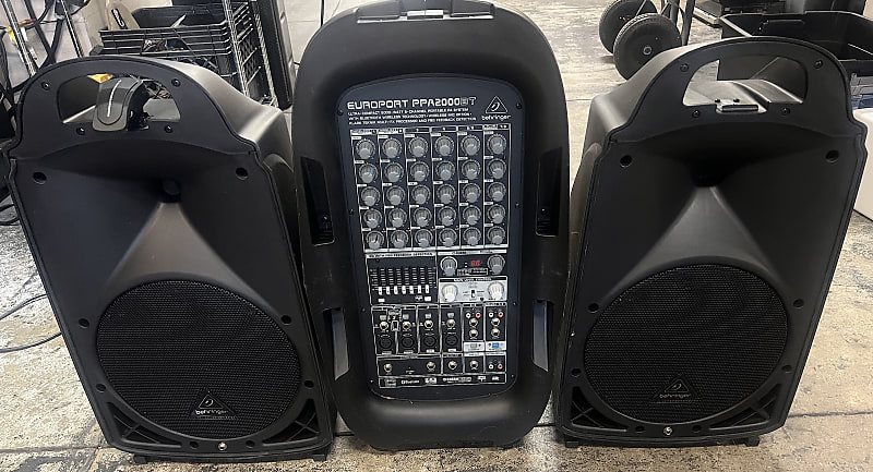 Behringer PPA 2000 BT Portable PA System | Reverb