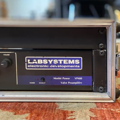 1994 Lab Systems VP400 Hybrid Bass Head w/ Road Case - Made | Reverb