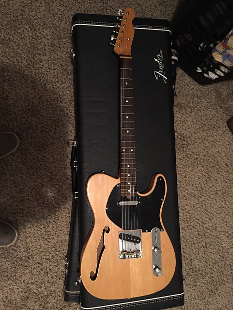 Partscaster Partscaster Semi Hollow Telecaster Natural | Reverb