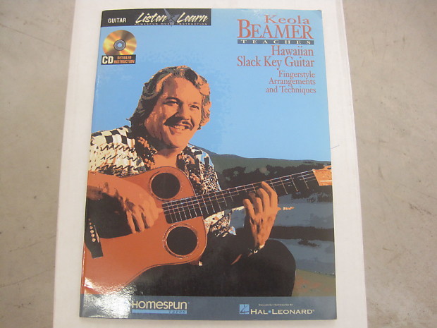 Keola Beamer Teaches Hawaiian Slack Key Guitar Tab Sheet | Reverb