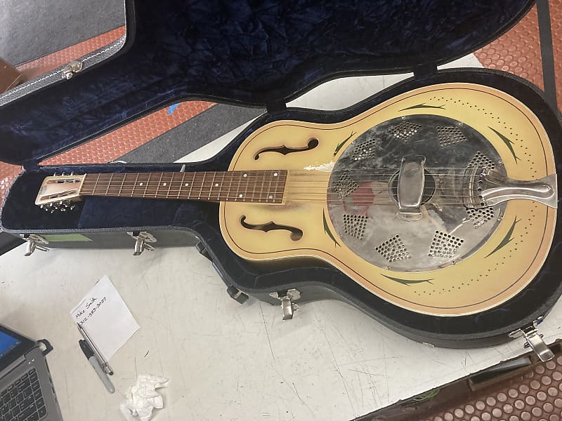 National Islander wood body resonator 1989 | Reverb