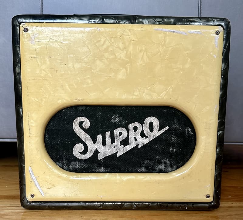 Supro Super Model 1606 Super 1950’s Guitar Tube Amp | Reverb