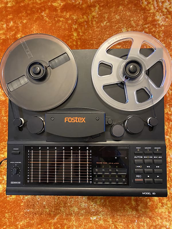 Fostex Model 80 8 Track Reel to Reel Tape Recorder | Reverb