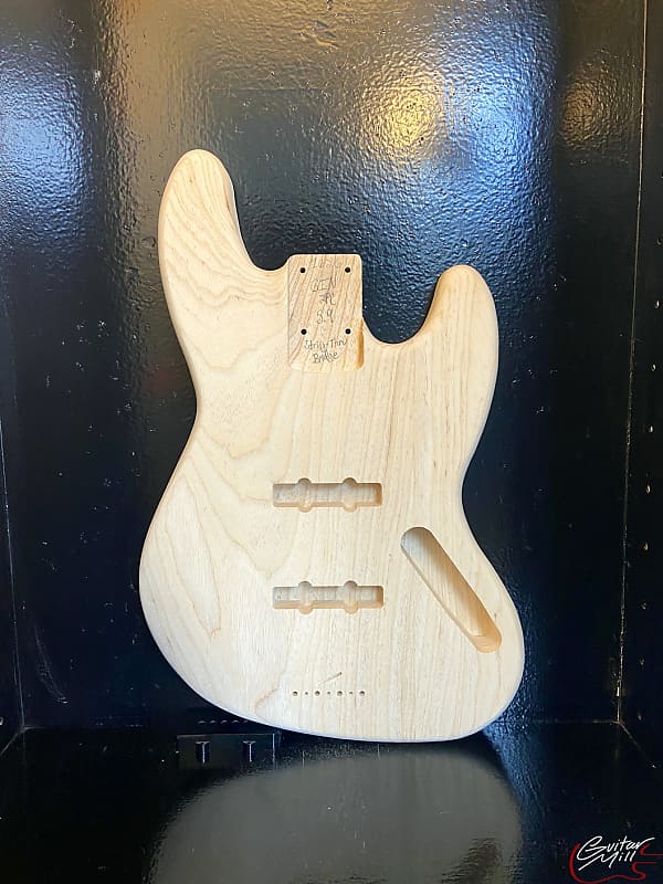 Guitar Mill '60s J-Style Bass Body / 2 pc. Swamp Ash / | Reverb
