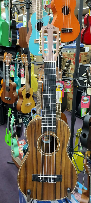 Amahi Pnuk601 6 String Tenor Ukulele Mahogany | Reverb