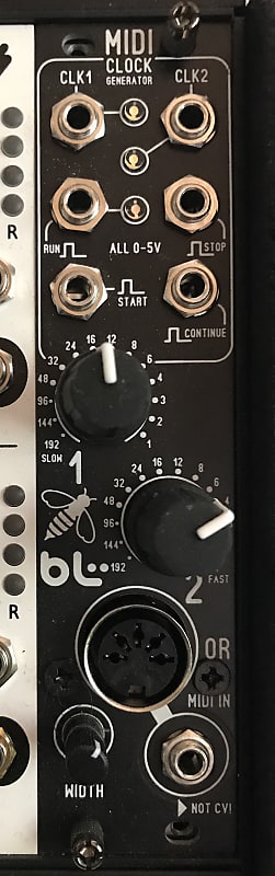 Blue Lantern MIDI to Pulse Clock Generator | Reverb