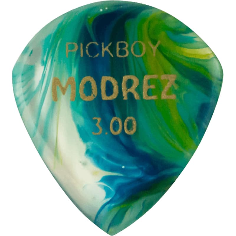 Pickboy MODREZ Hand-Shaped Resin Jazz Pick, Clear, 1-Pick | Reverb