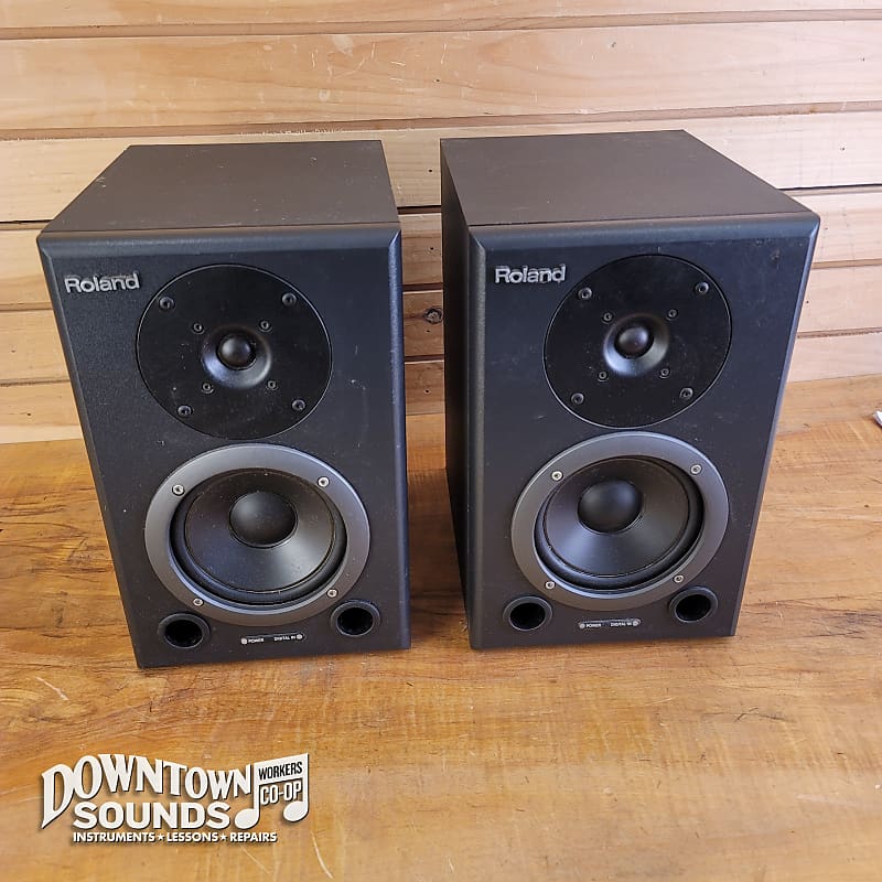 Roland DS-50A 24-Bit Powered Studio Monitors | Reverb