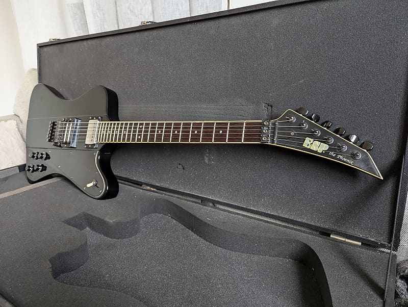 ESP The Phoenix 1986 - Black | Reverb