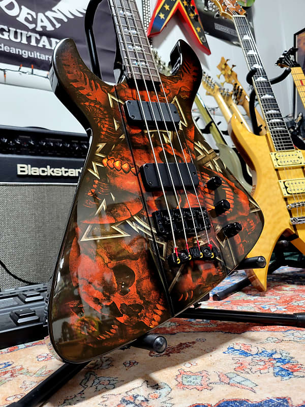 Dean Demonator 4 Chaos David Vincent "Evil D" Signature Rare | Reverb