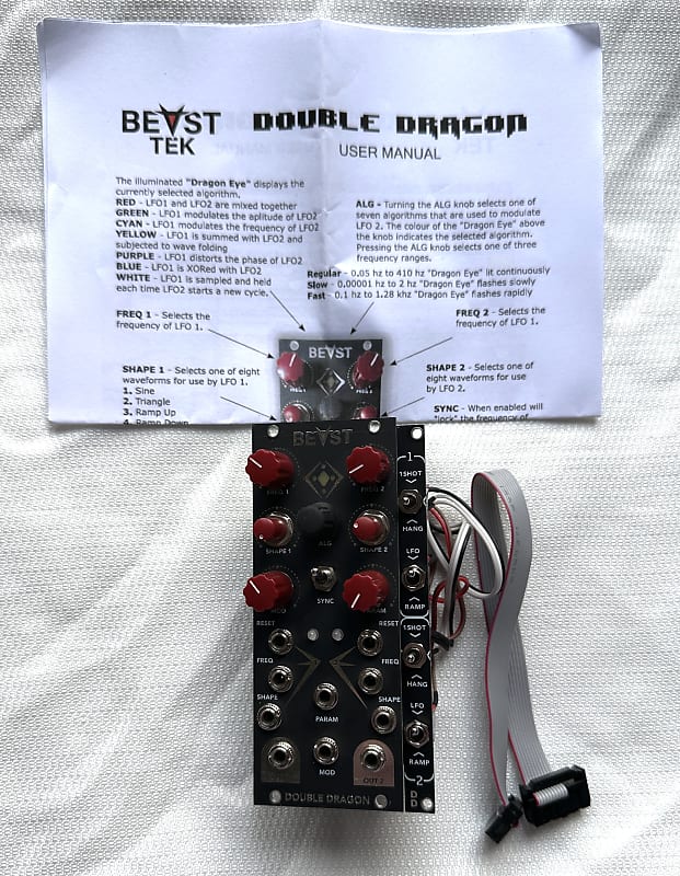 Beast-Tek Double Dragon Dual Complex LFO with Expander | Reverb