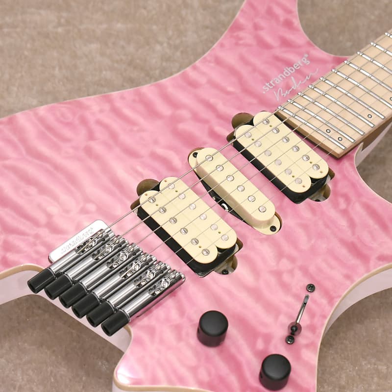 strandberg Boden J6 STD 5AQ/BW/M -Vivid Pink / VPK-2021 [Made | Reverb