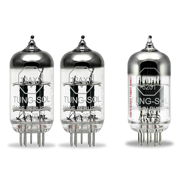 Tung-Sol Tube Set For Gibson XFL-3 Amps w/12AX7 12AT7W | Reverb