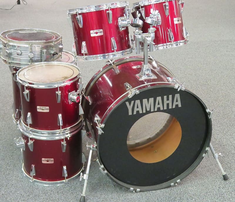 Yamaha 1980s Stage Series MIJ 6 Piece Kit w/ Snare Drum Shell | Reverb