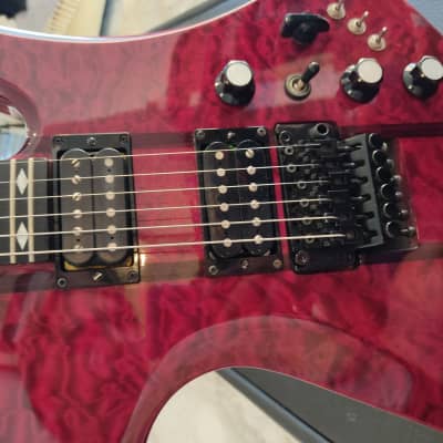Bc Rich Mockingbird Slash Trans Red St | Reverb