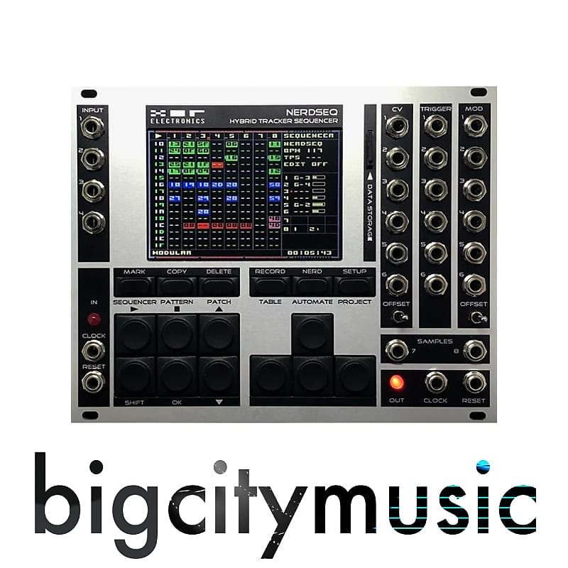 XOR Electronics NerdSeq Nerd Seq (Grey / Black) Tracker | Reverb