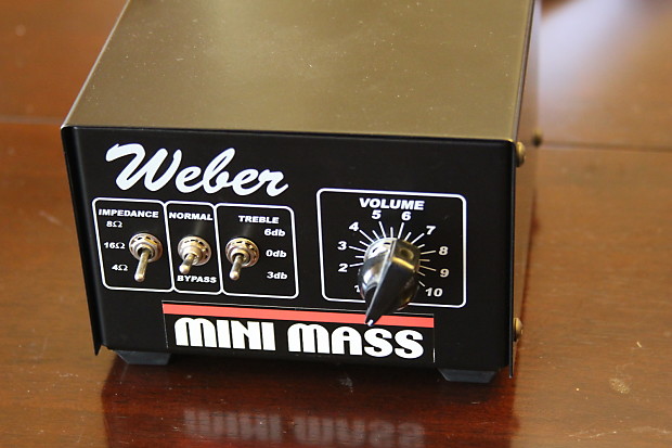 Weber Mini Mass 50w Black | Reverb
