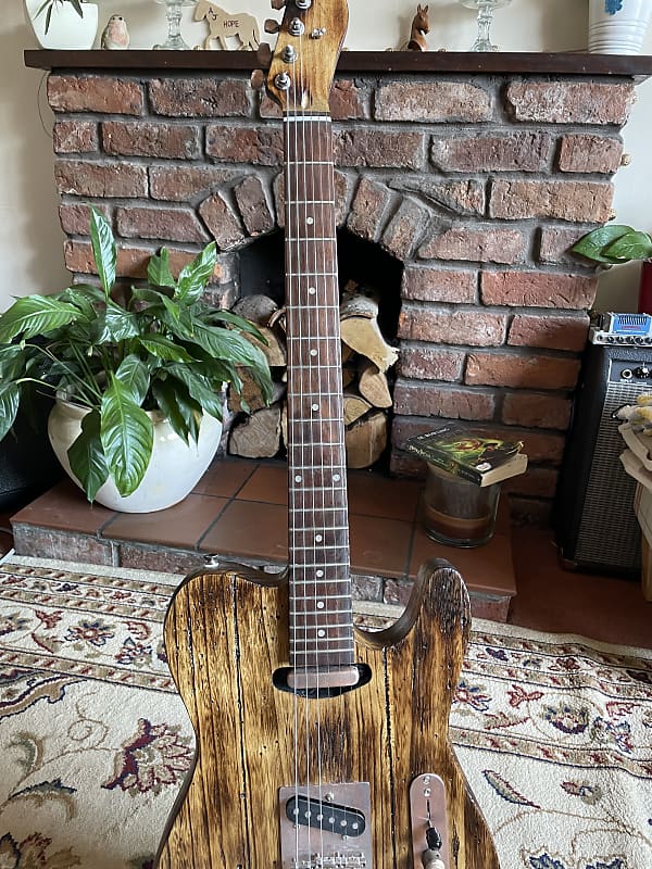 Non Branded Barncaster - Aged | Reverb