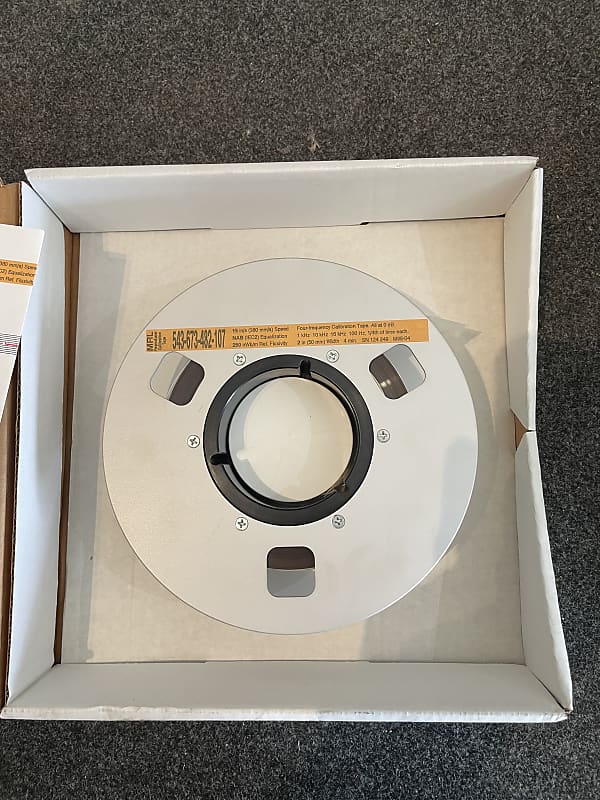 MRL tape 2” 15ips calibration tape Magnetic Refrence | Reverb