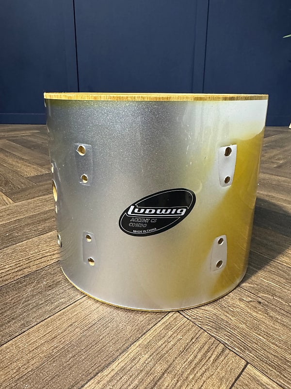 Ludwig Accent Rack Tom Drum Shell 10”x8” Bare Wood Project | Reverb UK