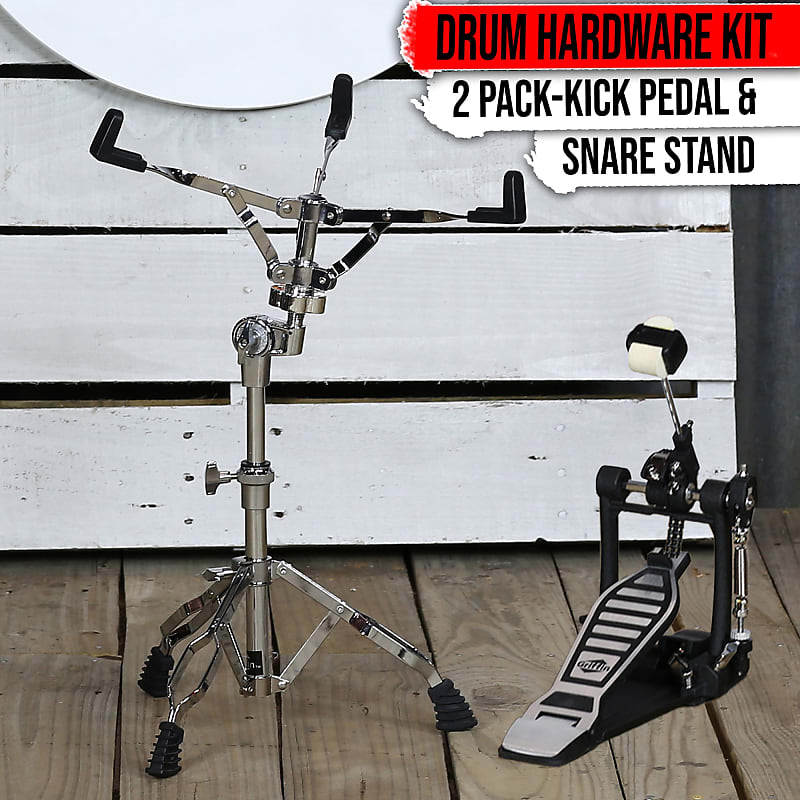 Kick Drum Foot Pedal & Snare Stand | GRIFFIN 2-PACK | Reverb Canada