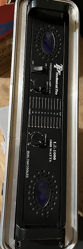 Technical Pro LZ1000 - case mounted, like new | Reverb