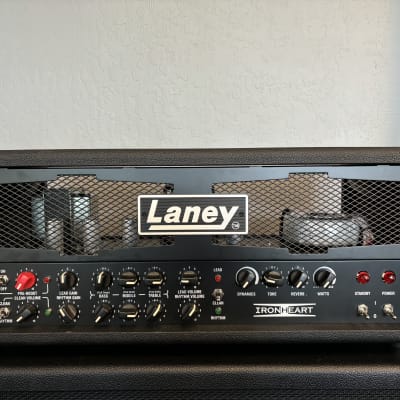 Vintage 1969 Laney Supergroup 60 valve guitar head Black | Reverb