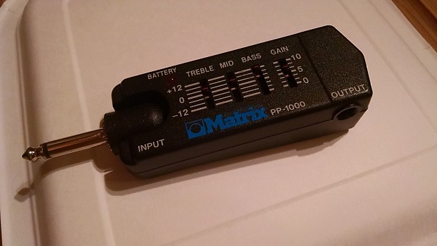 Matrix acoustic guitar preamp volume control jack | Reverb