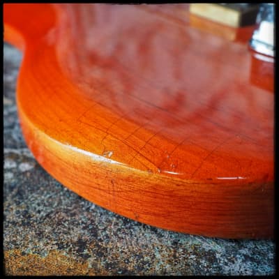 1973 Gibson SB-350 - Orange (Refinish) | Reverb