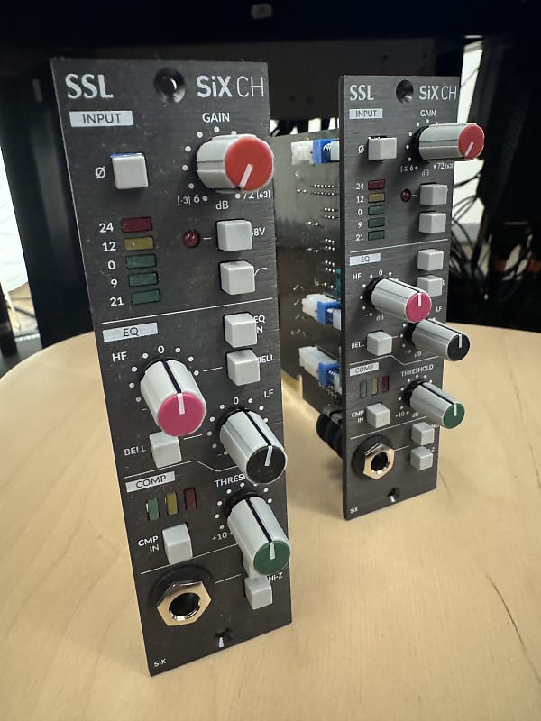 Solid State Logic SiX CH 500-Series Channel Strip PAIR 2021 - | Reverb