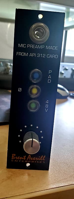 API 312 500 Series Mic Preamp Module | Reverb