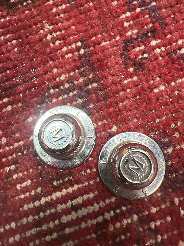 Mosrite Knobs 1960s? Solid metal | Reverb