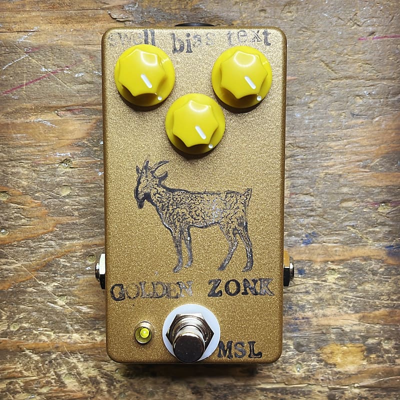 Make Sounds Loudly Pedals Silicon Golden Zonk Fuzz | Reverb