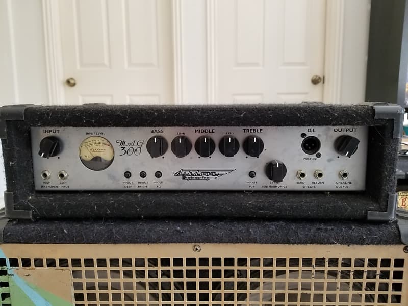 Ashdown MAG300H Bass Amplifier Head (300 Watts) 2005-2008 | Reverb