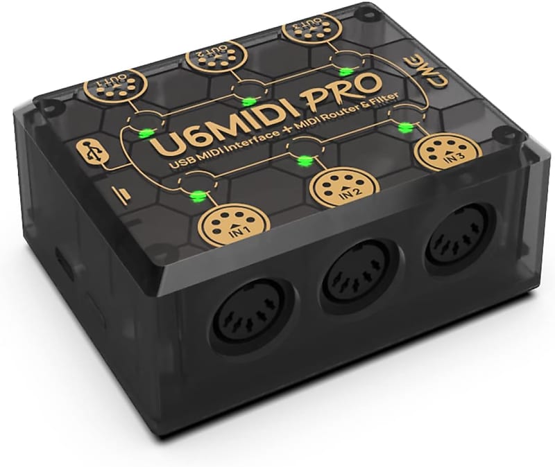 U6MIDI Pro - MIDI Interface with Router, Mapper, and Filter - | Reverb