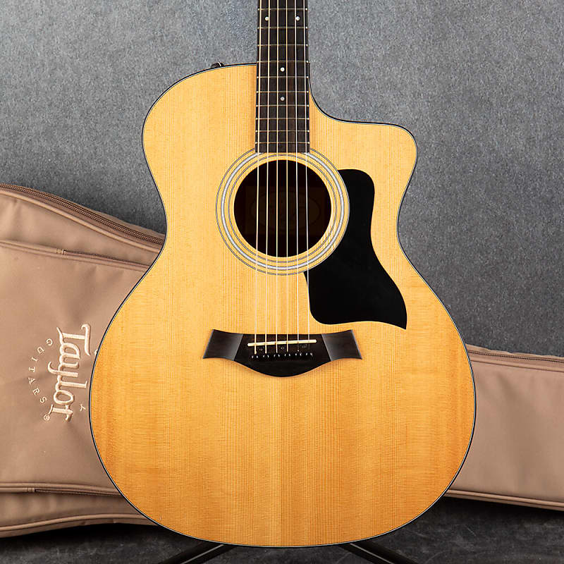 Taylor 114ce Grand Auditorium Acoustic-Electric Guitar - Gig | Reverb