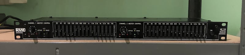 Rane ME15B - Dual/Stereo Equalizer, made in the US | Reverb