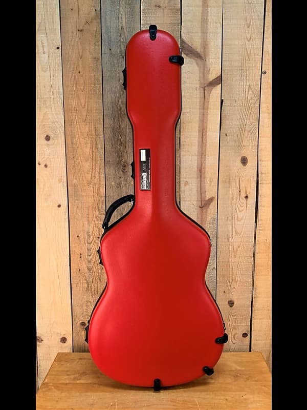 Calton 000-28 Sized Case - Red/Aqua | Reverb