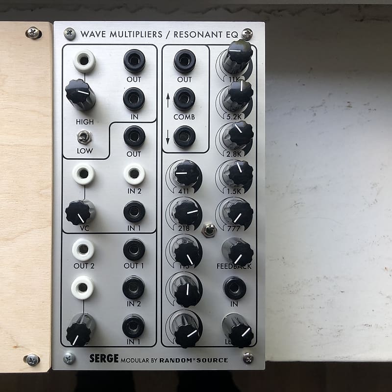 Random Source SERGE RESONANT EQ AND WAVE MULTIPLIERS | Reverb