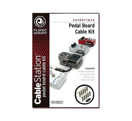 Planet Waves Kit Patch Pedal Board | Reverb