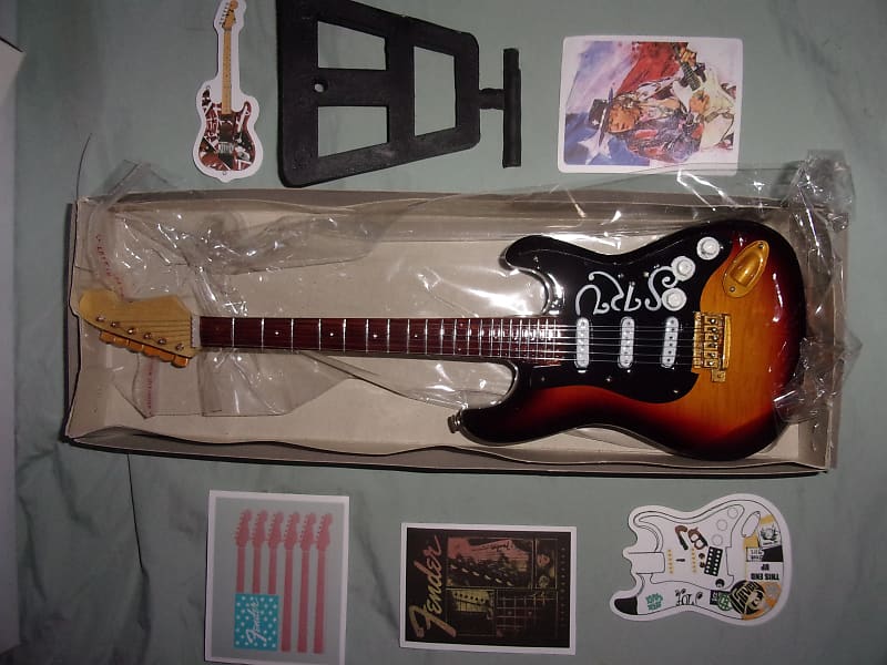 Stevie Ray Vaughan SRV High Detailed Deluxe Mini 10" Strat | Reverb