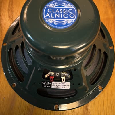 Weber Speakers 10A125 10" Guitar Speaker 30W 8ohm | Reverb