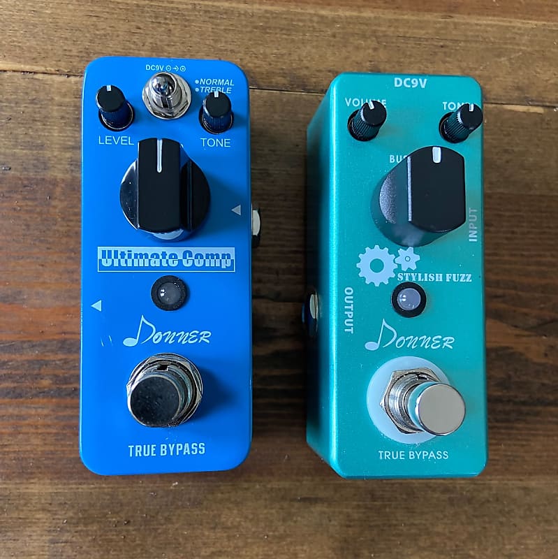 Donner Ultimate Comp & Stylish Fuzz | Reverb