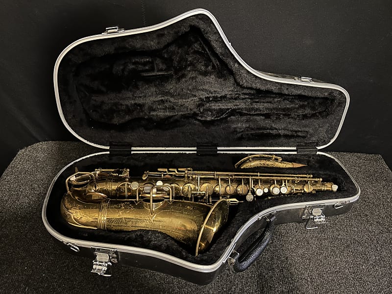Vintage Early 1919 Brass C.G. Conn Alto Saxophone Serial | Reverb