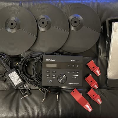 Roland TD-07 Module - With Cymbals and Ddrum red shot | Reverb
