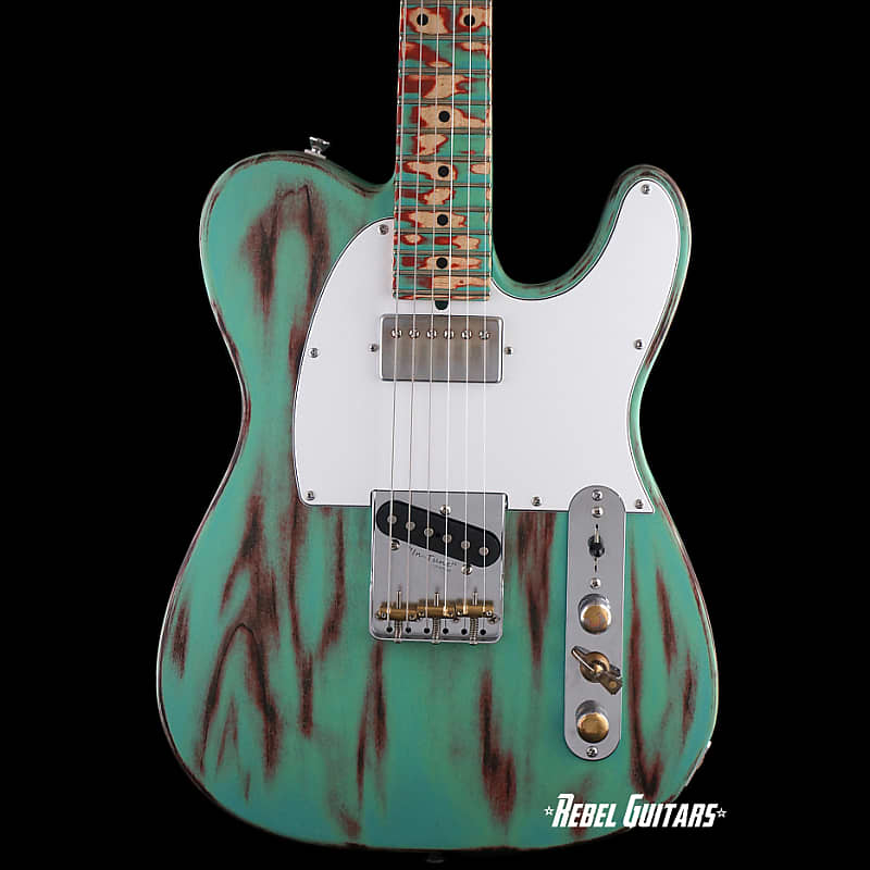 2022 James Tyler Guitars Tylerbastar Tele in Barn Find Finish | Reverb