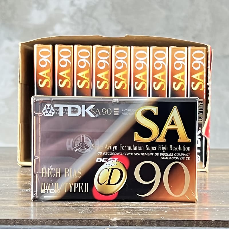 Lot of 30 factory sealed TDK SA-90 Cassettes | Reverb