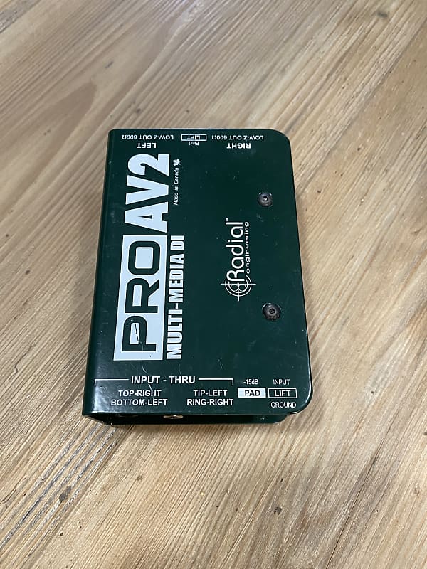 Radial Pro AV2 | Reverb