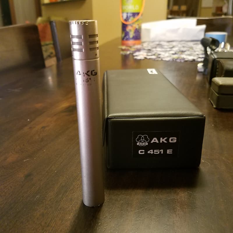 AKG C 451 E Condenser Microphone & CK1 Cardioid Capsule | Reverb